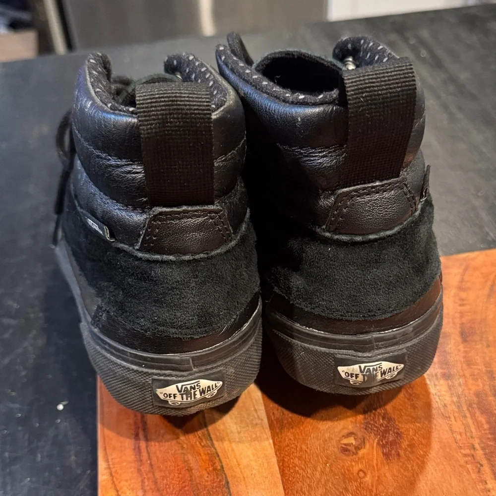 Vans | Shoes | Vans 3m Weatherproof Scotch Guard Protector Black ...
